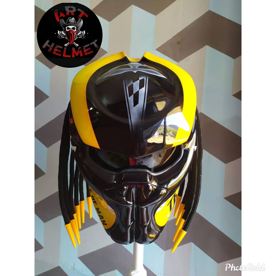 Custom made Predator style helmets from Indonesia - Adrenaline Culture ...