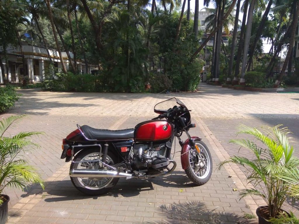 The Classic Smoke Red 1978 BMW R100S - Adrenaline Culture of Speed