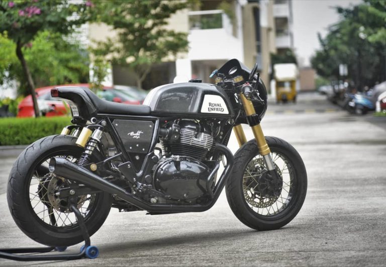 Custom Royal Enfield Continental GT 650 - Adrenaline Culture of Speed