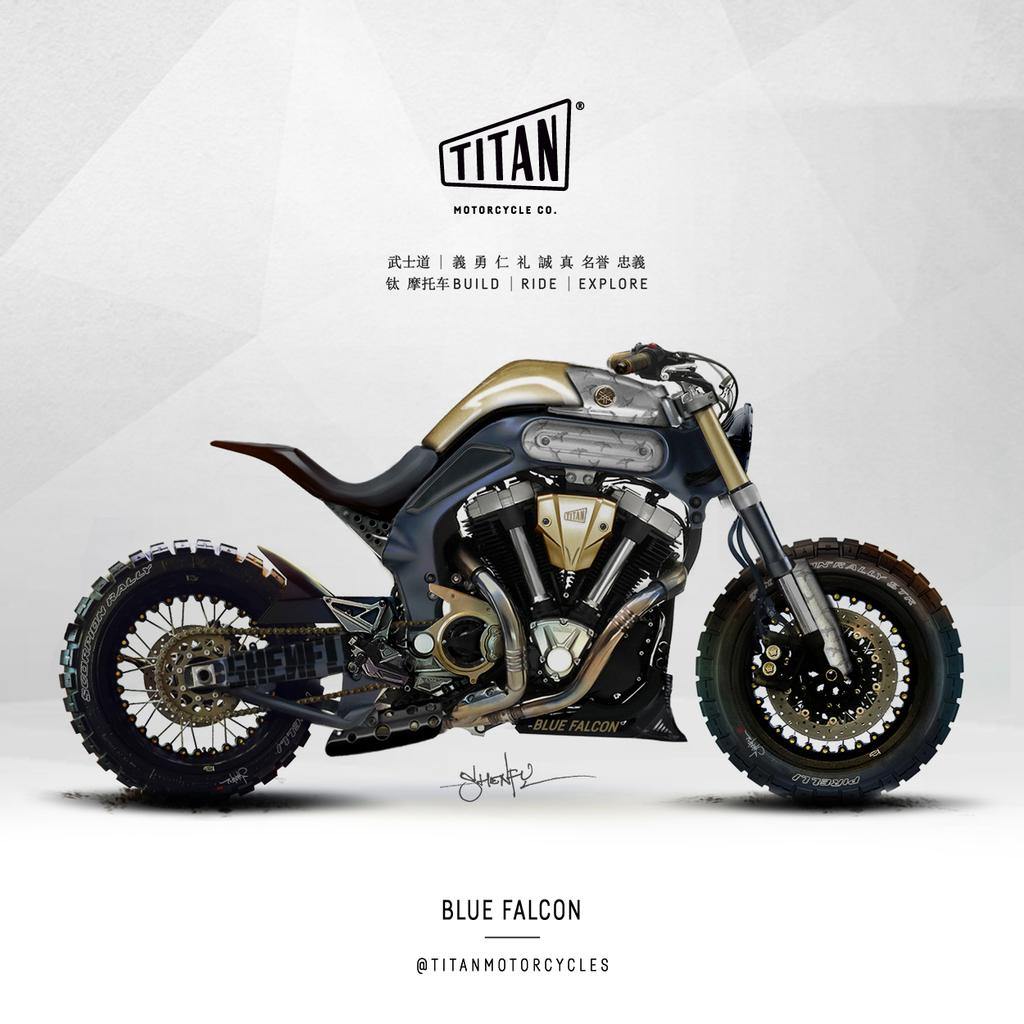 Custom Yamaha MT-01 by Titan Motorcycles - Adrenaline Culture of Speed