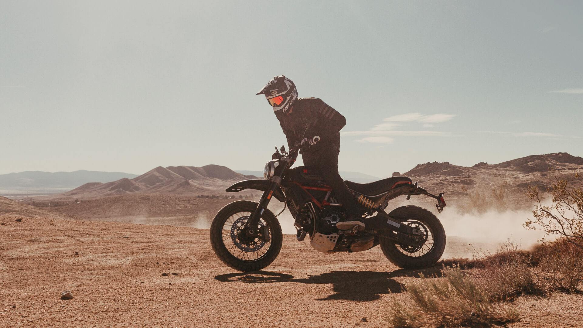 The new limited edition Ducati Scrambler Desert Sled Fasthouse is here ...