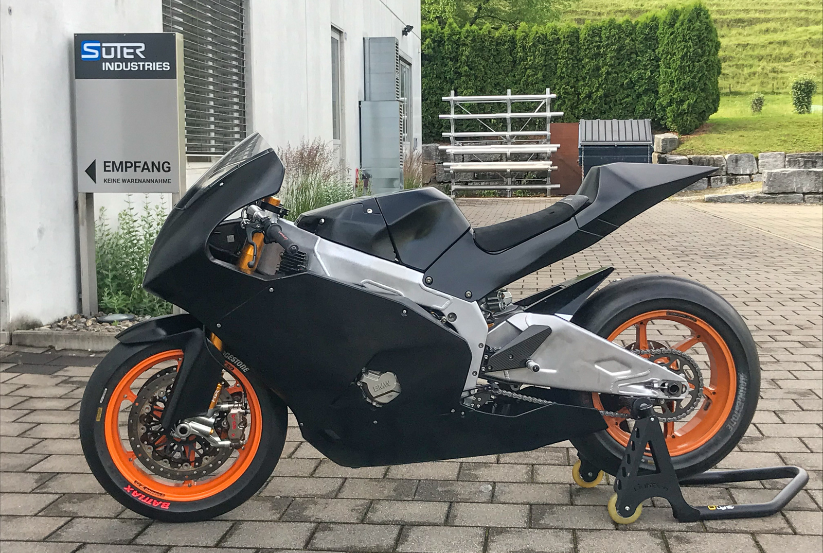 The one of 2011 Suter BMW MotoGP bike is on auction - Adrenaline ...