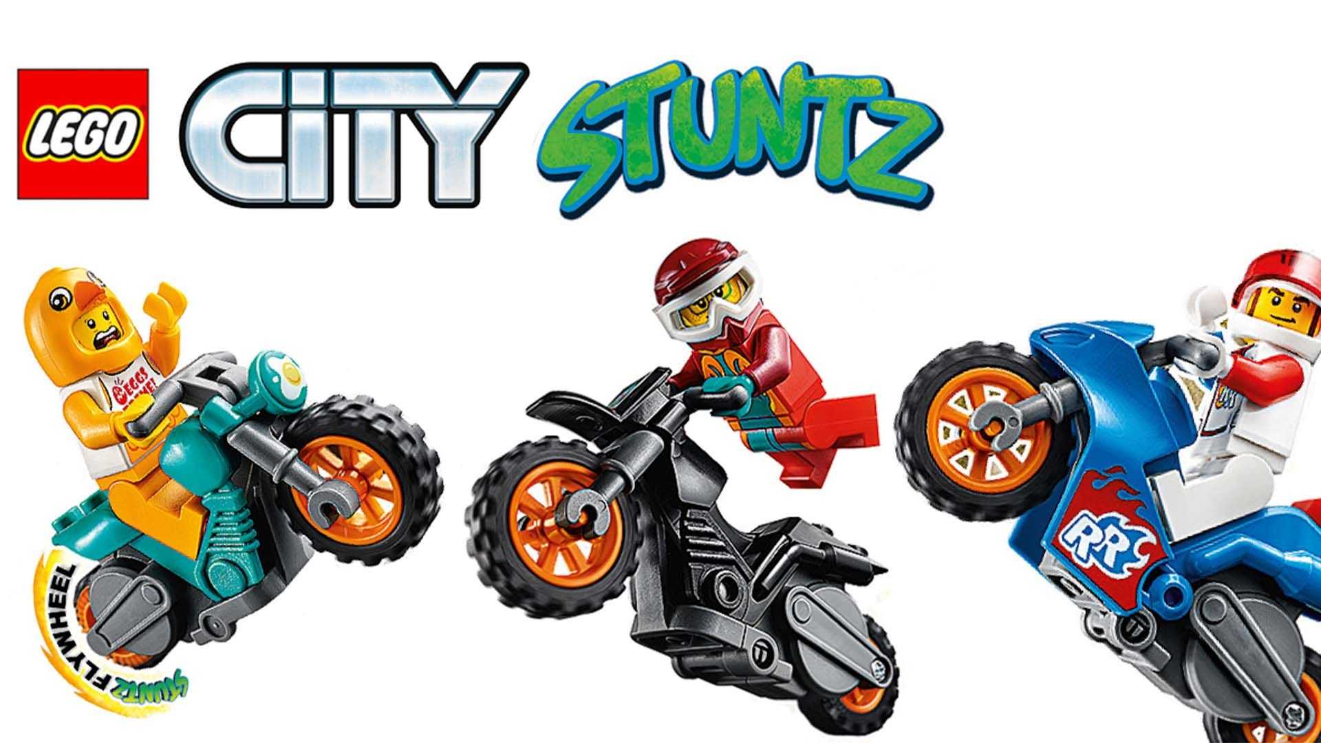 New LEGO City Stuntz figures and motorcycles set revealed - Adrenaline ...