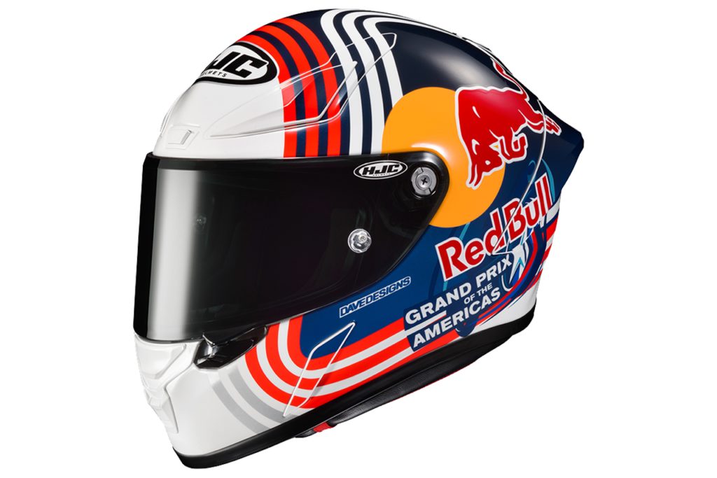 HJC unveils new RPHA 1N Red Bull Austin GP replica helmet - Adrenaline ...