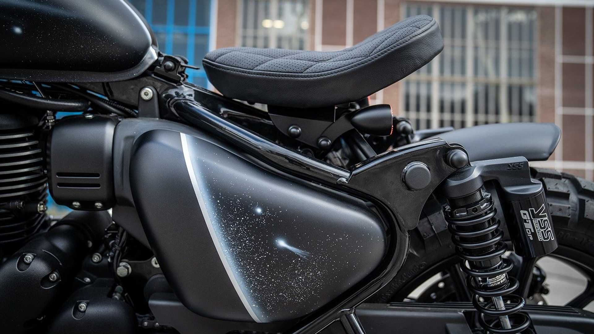 Here is the Royal Enfield Meteor 350 custom by Ironwood Motorcycles ...