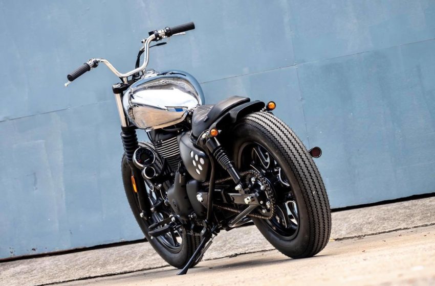 Custom Royal Enfield Meteor 350 Bobber is blown away by its design ...