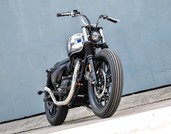 Custom Royal Enfield Meteor 350 Bobber is blown away by its design ...
