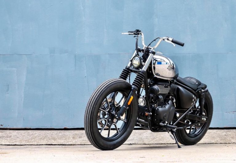 Custom Royal Enfield Meteor 350 Bobber is blown away by its design ...