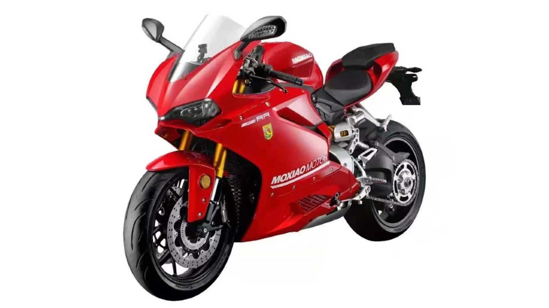 Chinese Motorcycle brand Moxiao clones Ducati’s Streetfighter V4 ...