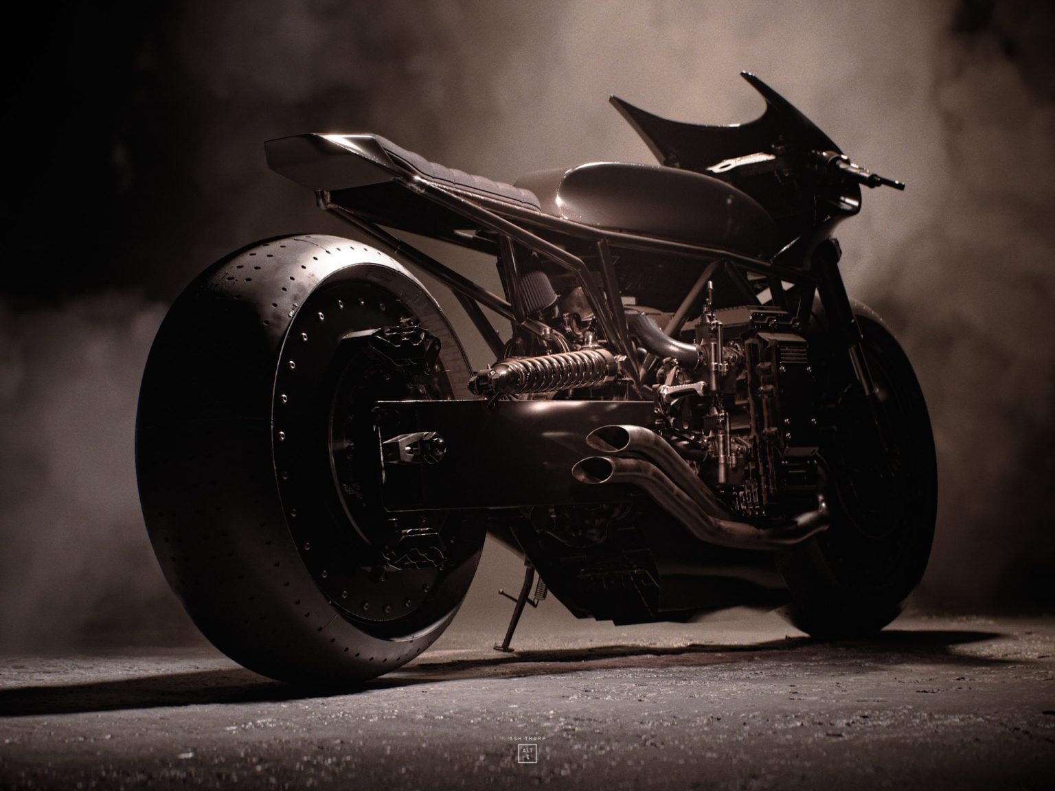 Bruce Wayne’s new Batcycle looks like a motorcycle from hell, and we ...