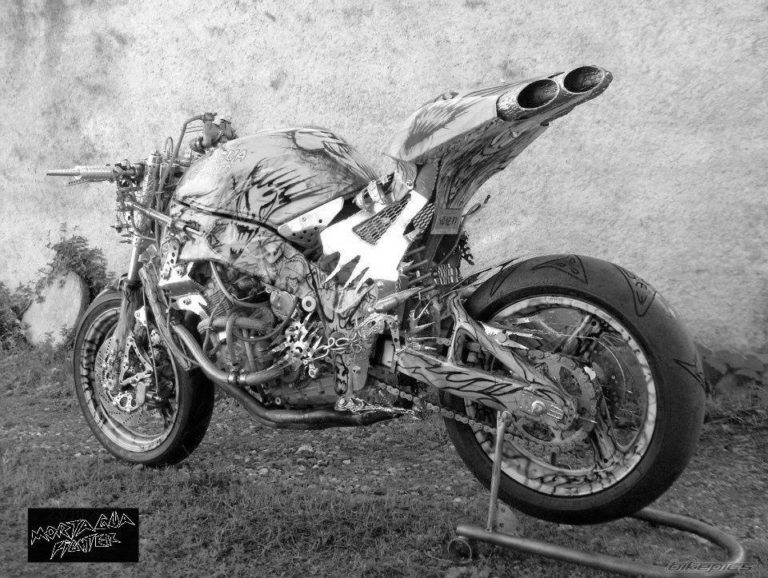 Complete custom Mortagua Fighter motorcycle series - Adrenaline Culture ...