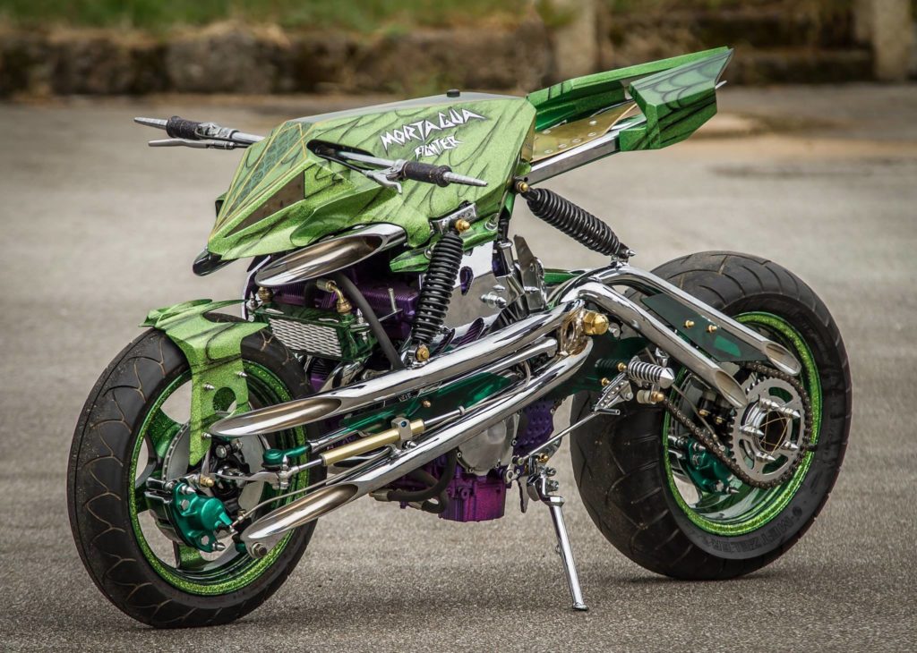Complete custom Mortagua Fighter motorcycle series - Adrenaline Culture ...