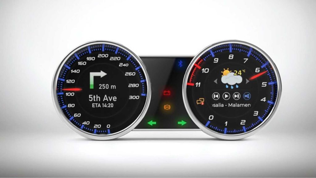 CMoto reveals five new digital displays for motorcycle riders ...