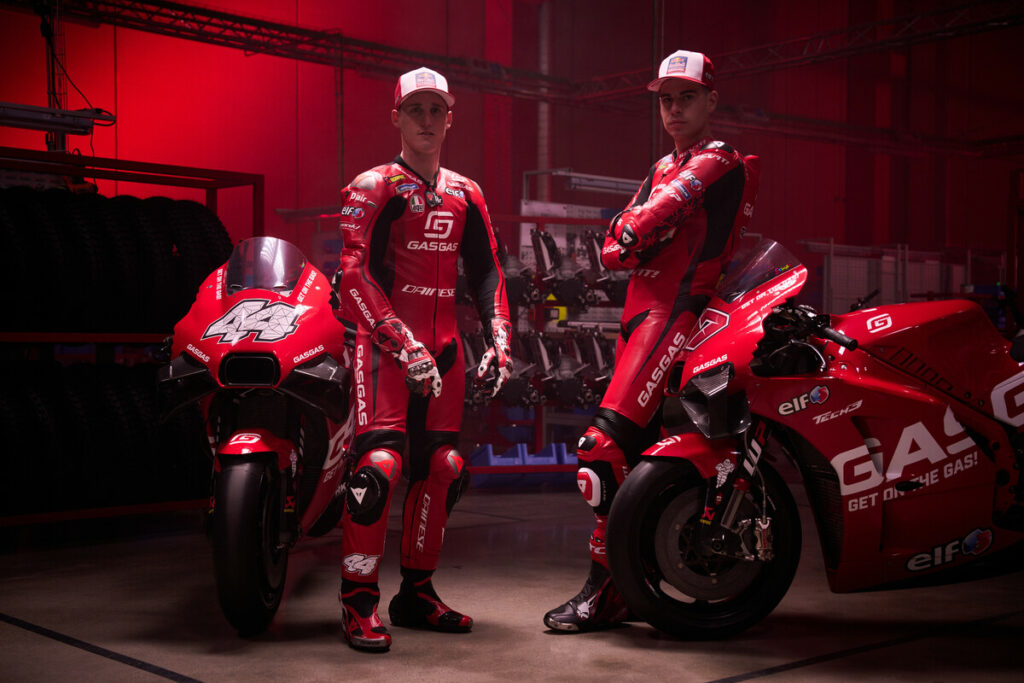 GASGAS rolls out the 2023 MotoGP machines