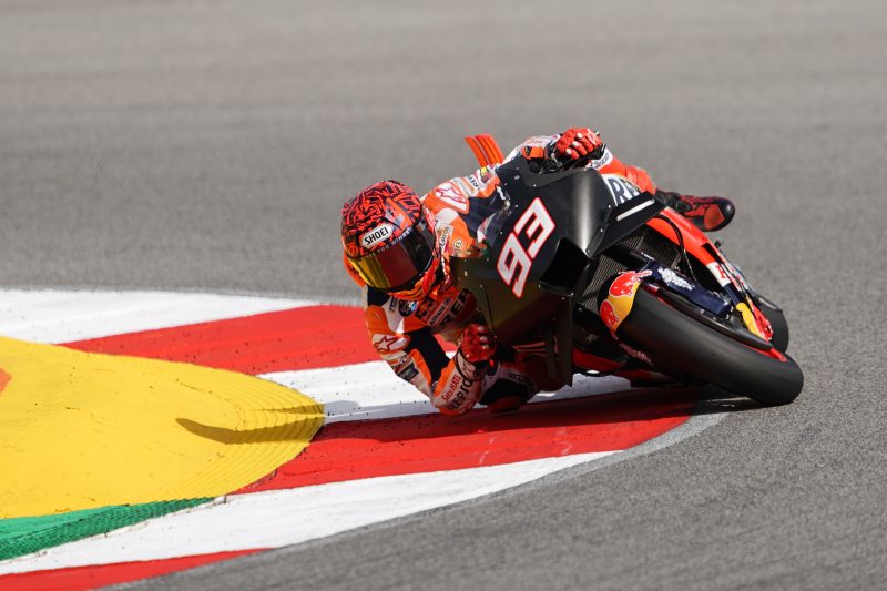 Marquez and Mir tests the new 2023 HRC MotoGP machines