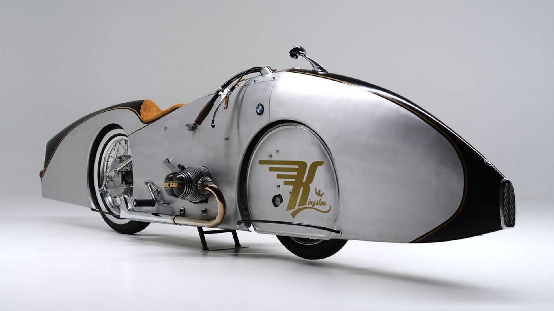 Custom BMW R100 a tribute to Bobby Haas.Custom BMW R100 a t