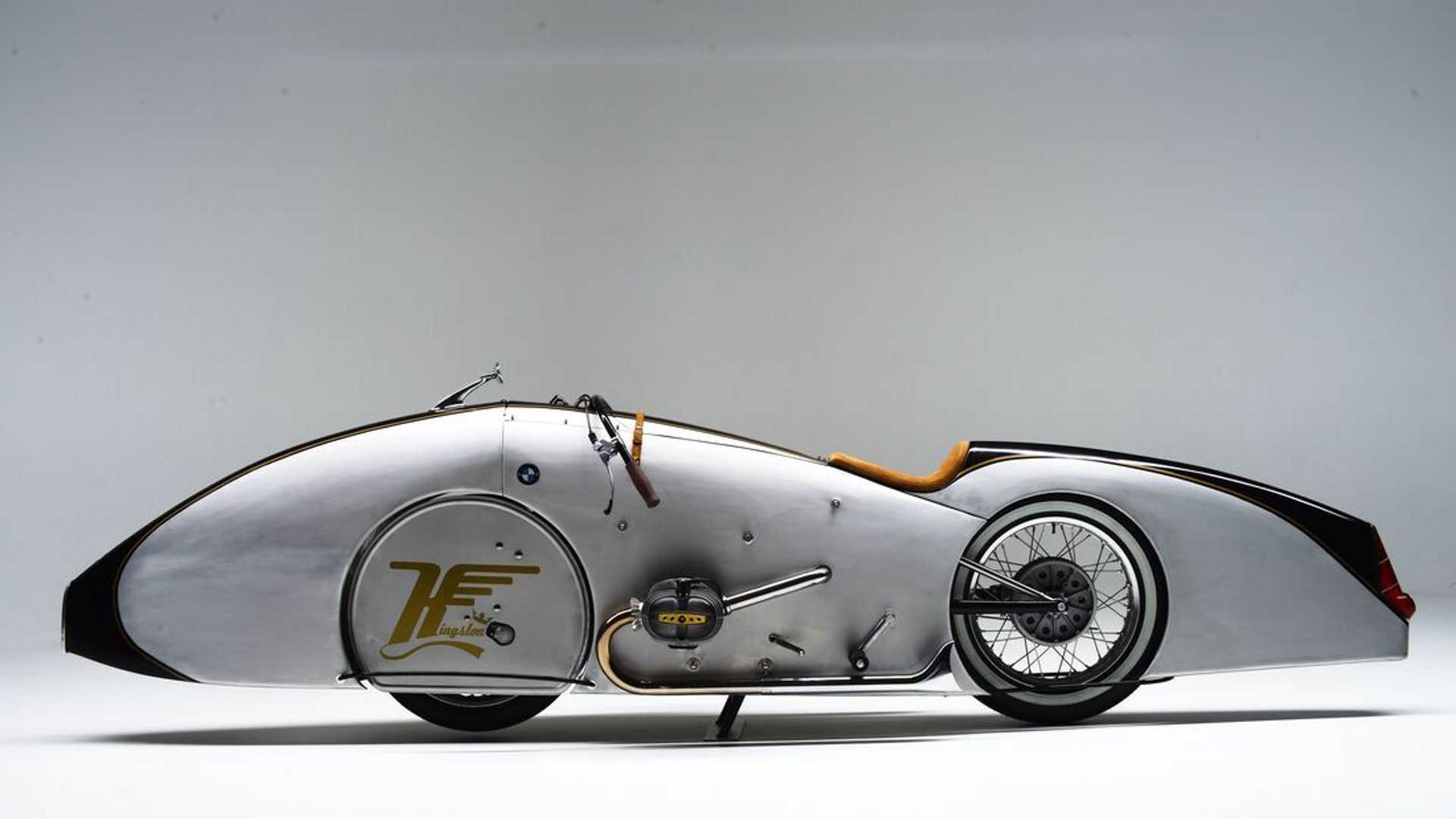 Custom BMW R100 a tribute to Bobby Haas.Custom BMW R100 a t