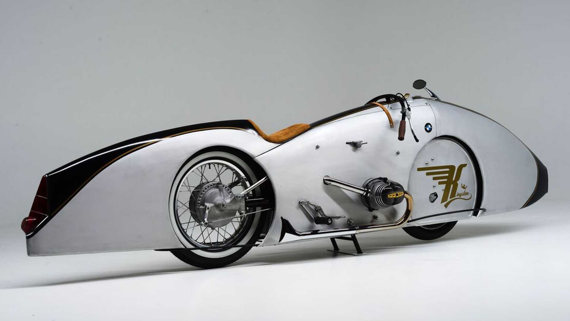 Custom BMW R100 a tribute to Bobby Haas.Custom BMW R100 a t