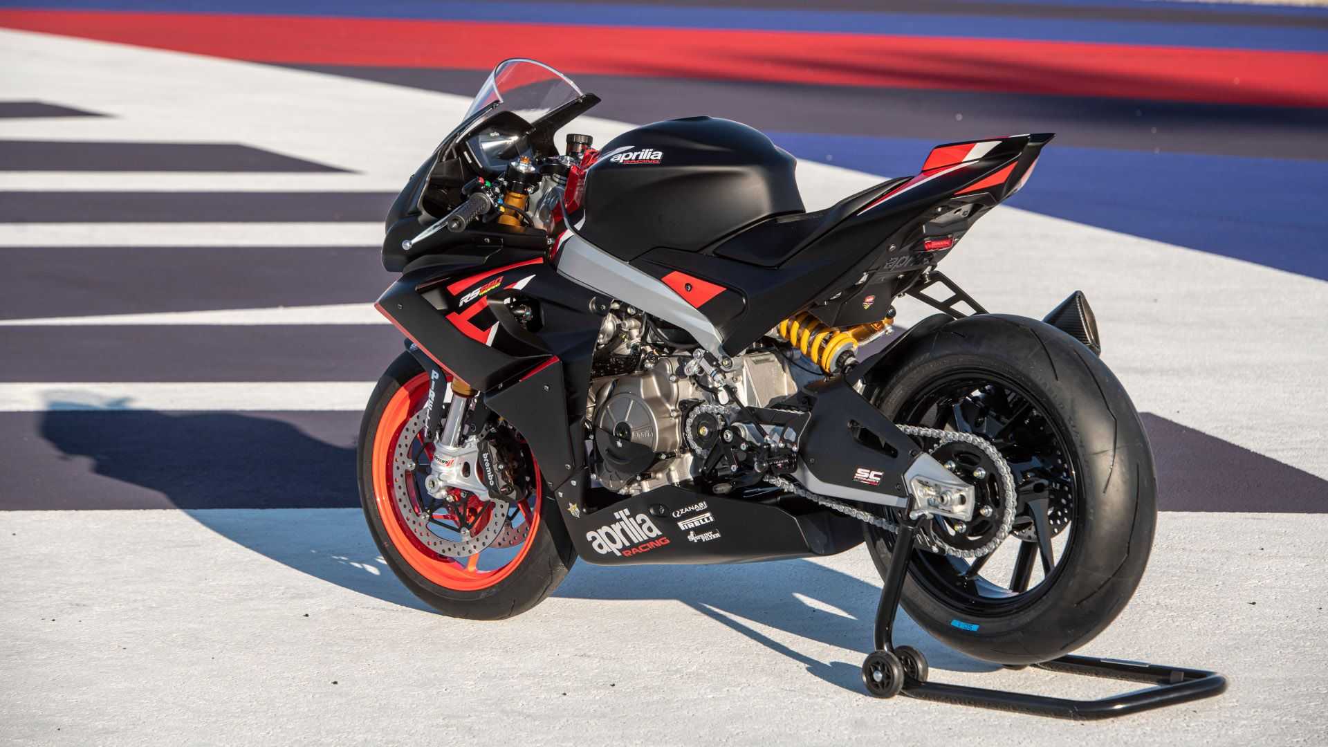 The new track-focused bike from Aprilia is here.The new trac