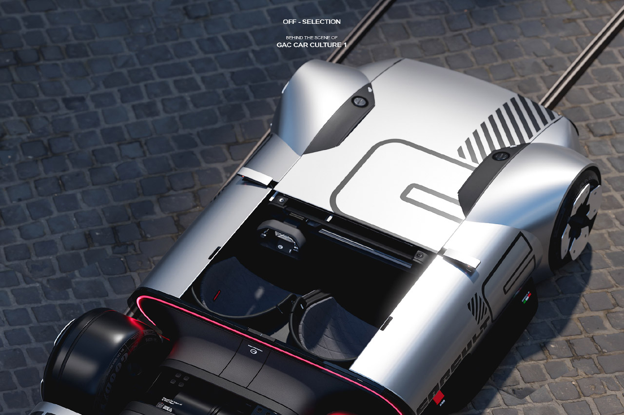 GAC Concept Car Culture Series is a modern reinterpretation