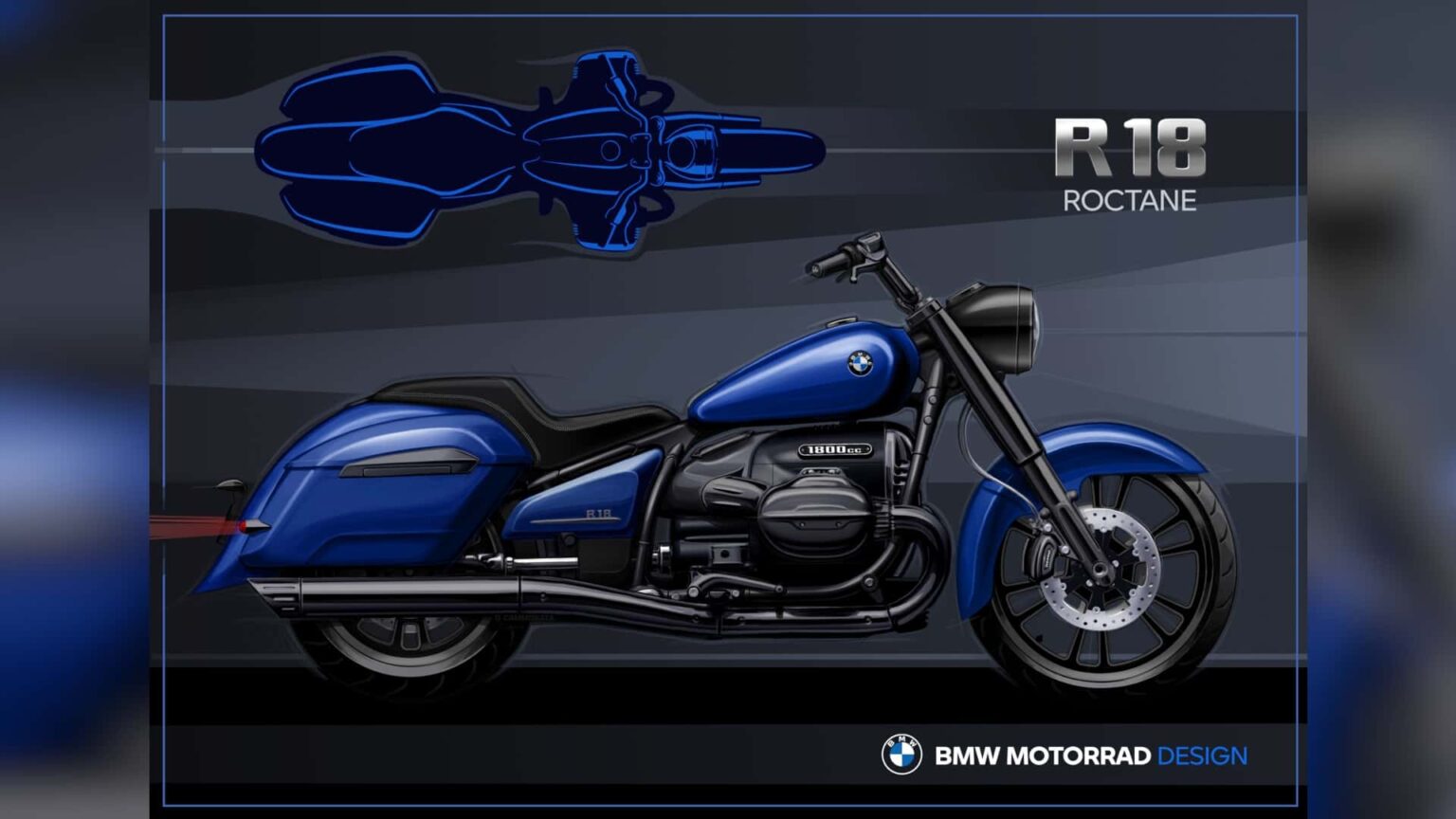 All about the new BMW R18 Roctane bagger style cruiser.1234