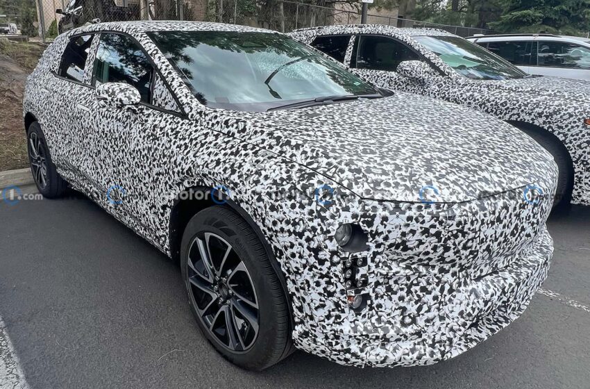 Cadillac's New Compact EV Crossover Spied for the First Time