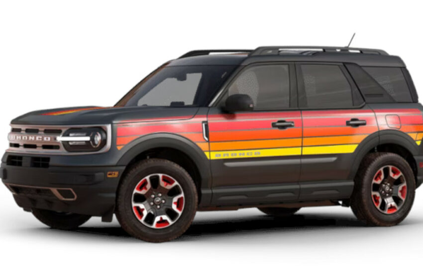 Bronco Sport Free Wheeling Special Edition: A Blast from the
