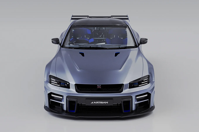 Nissan R35 GT-R Retromod: A Modern Take on the New R34 Skyline’s Legacy ...