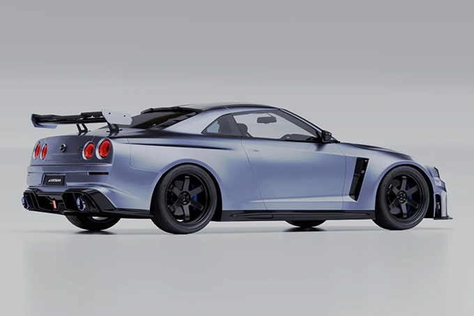 Nissan R35 GT-R Retromod: A Modern Take on the New R34 Skyline’s Legacy ...