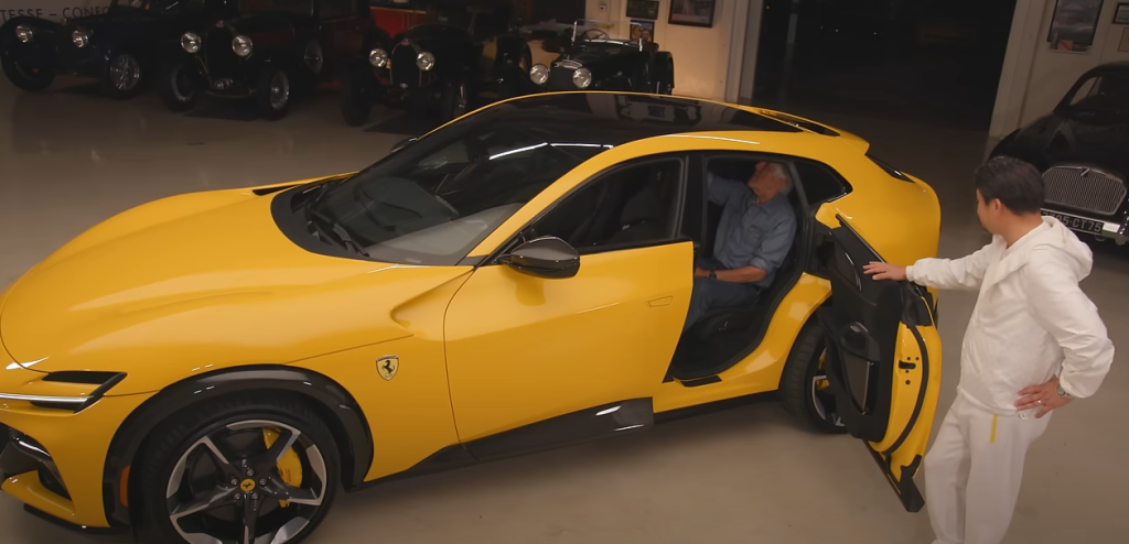 Jay Leno’s Surprising Review of the New Ferrari Purosangue - Adrenaline ...