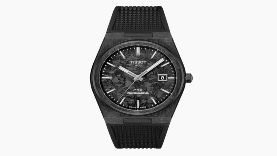 How Tissot’s New PRX Forged Carbon Redefines Style and Durability ...