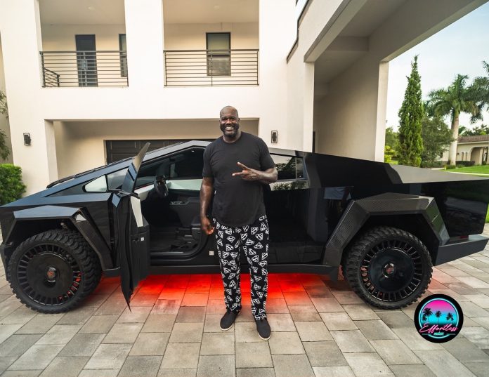 Tesla Cyberbeast: Shaquille O’Neal’s Bold New Electric Truck Upgrade ...